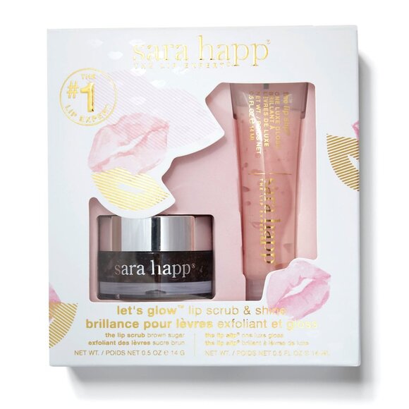 Sara Happ | Makeup | Lets Glow Lip Scrub Shine Kit | Poshmark